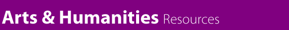 Arts & Humanities Resources
